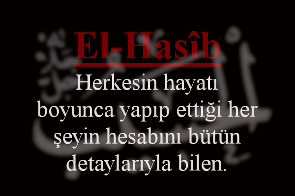 Ya Hasib zikri ile hacetlerin kabulü - Diyanet